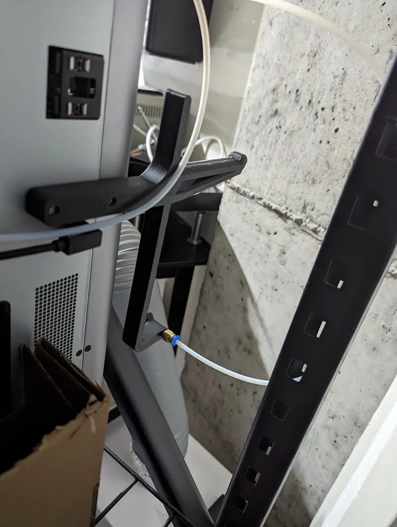 Bambu X1/P1P/P1S Side Filament Holder - Bottom Feed Remixed by jmgao1 ...