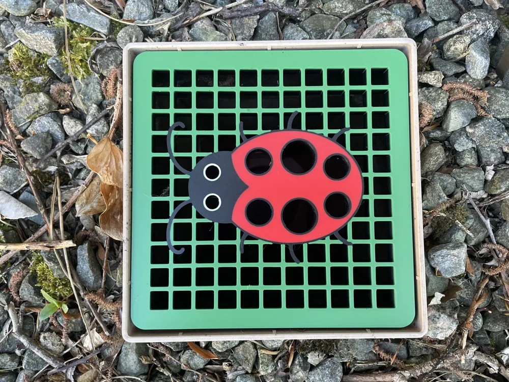 Ladybird Ladybug Drain / gutter / gully trap grill by user_4285222087 ...