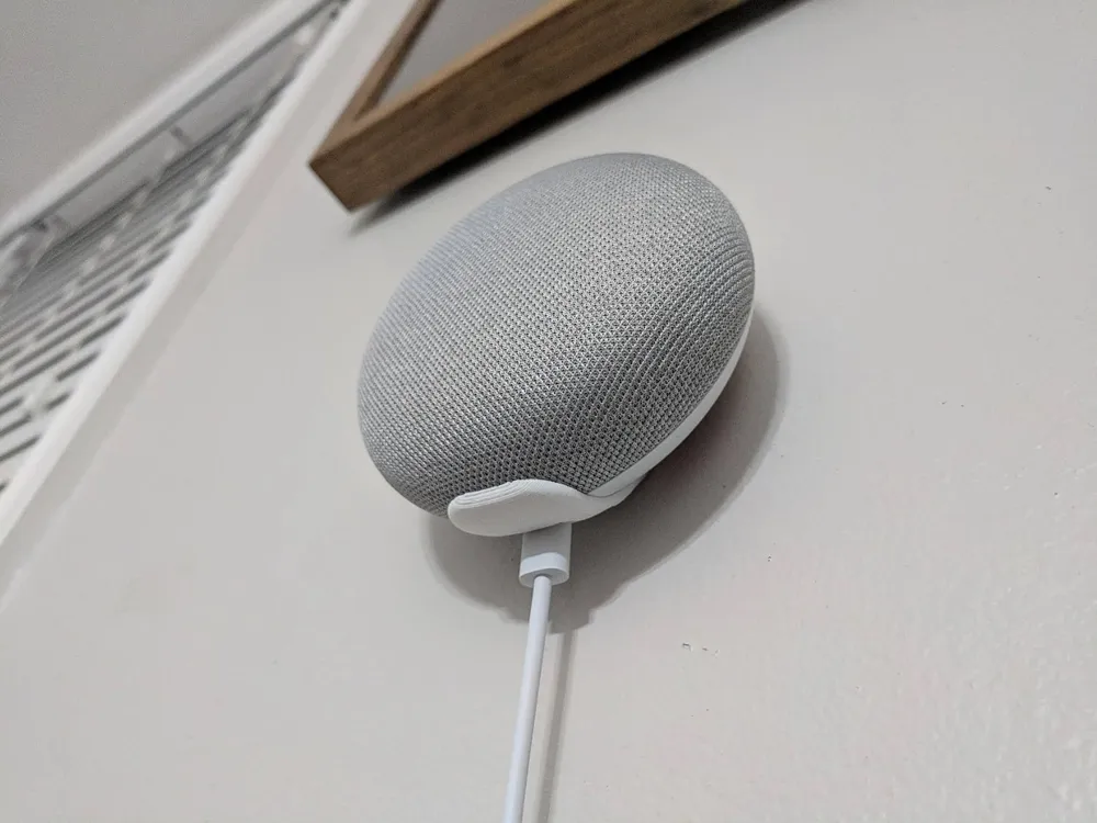 Minimalist Google Home Mini/Nest Mini Wall Mount - Free 3D Print Model ...