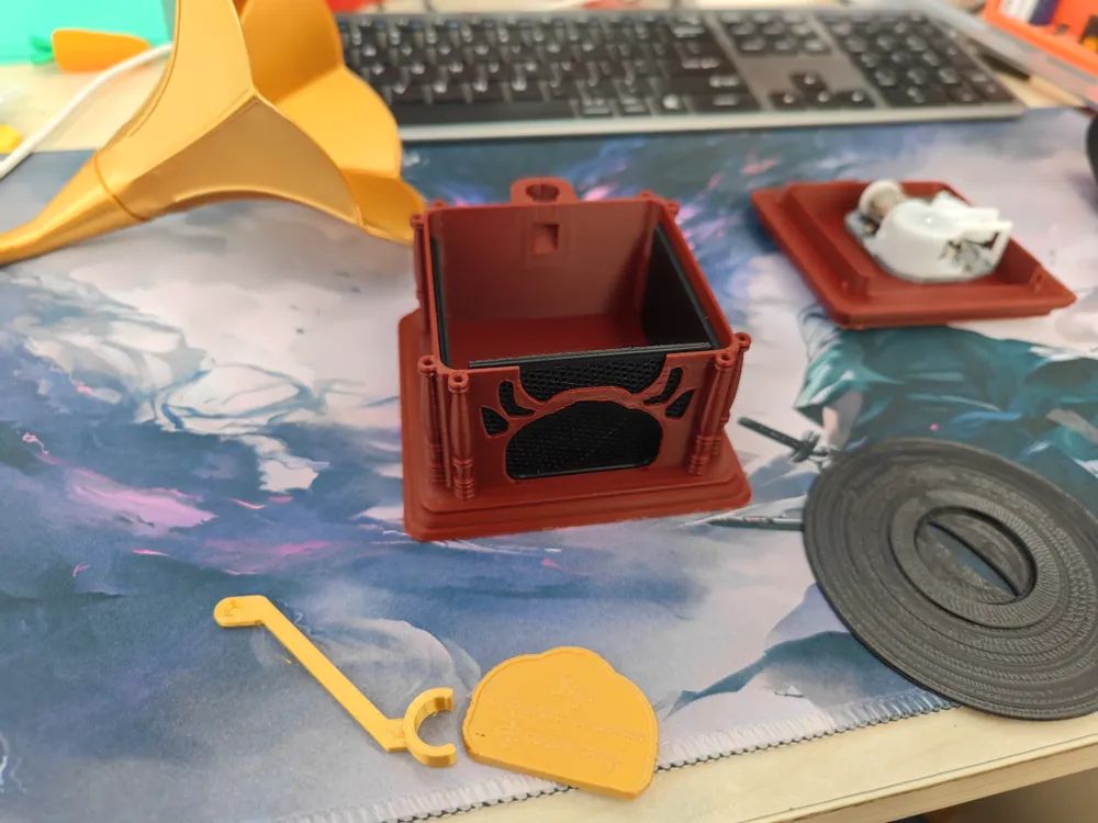 Phonograph Music Box kit-k014 by AiWen文创-OF酱 MakerWorld: Download Free ...