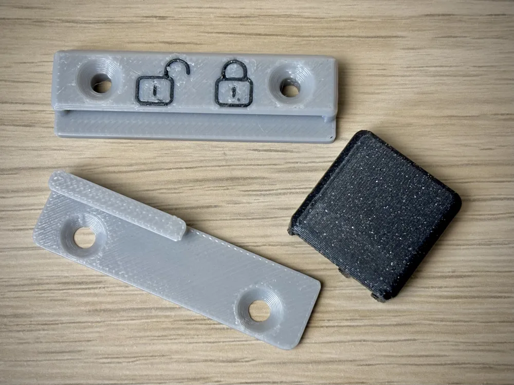 Sliding Lock | Locking Latch - Free 3D Print Model - MakerWorld