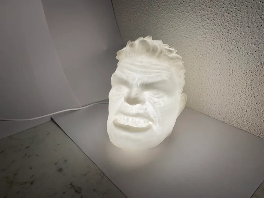 HULK Lamp Bambu LED Kit-001 Remixed by sweb3791 - MakerWorld
