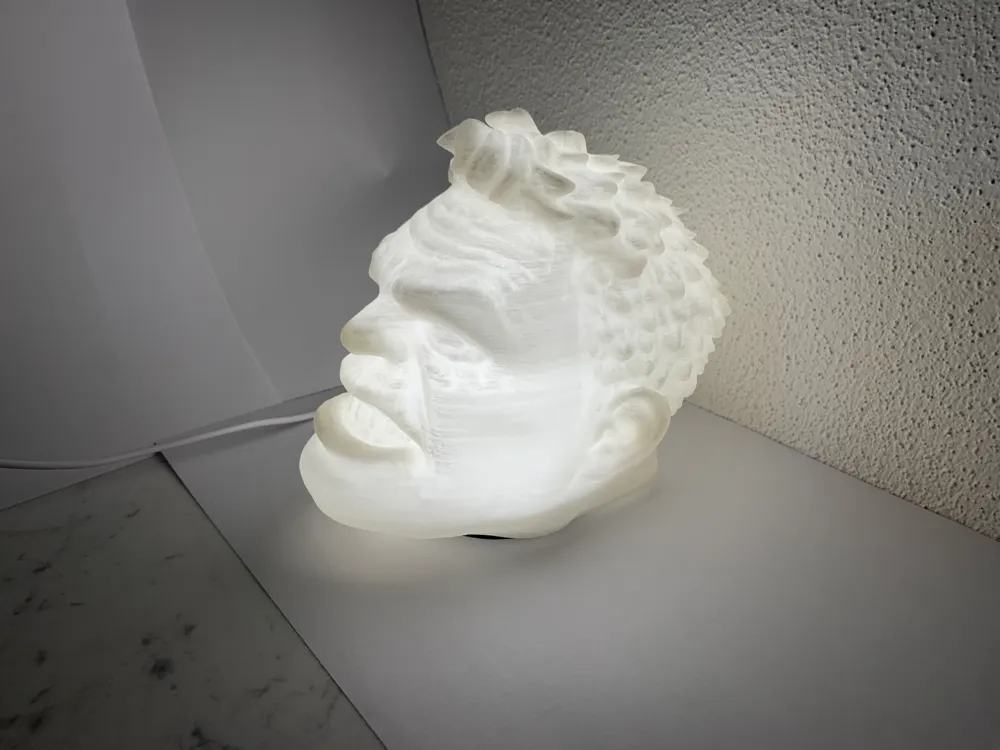 HULK Lamp Bambu LED Kit-001 Remixed by sweb3791 - MakerWorld