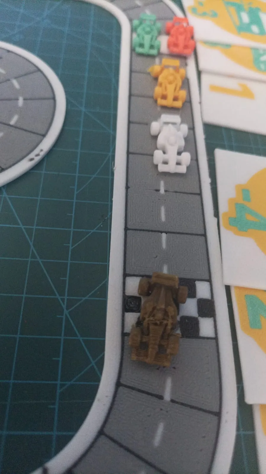 Formula 1 Race Board Game Monza Circuit - Free 3D Print Model - MakerWorld