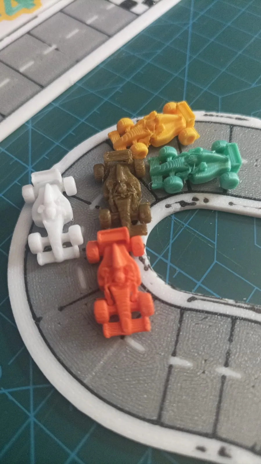 Formula 1 Race Board Game Monza Circuit - Free 3D Print Model - MakerWorld