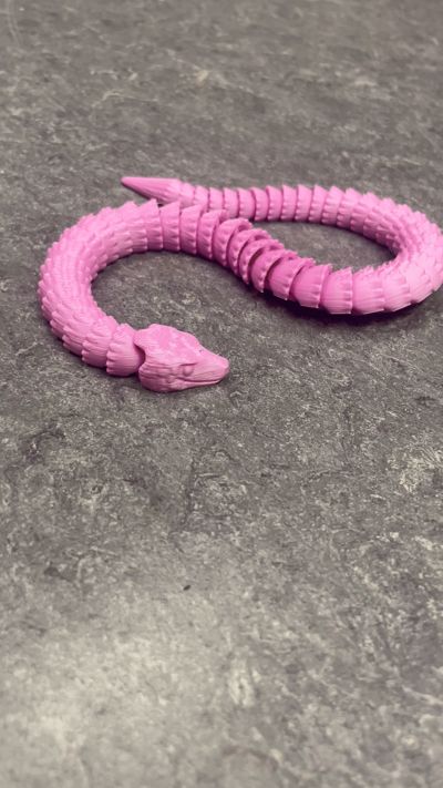 3d printed snake file - MakerWorld