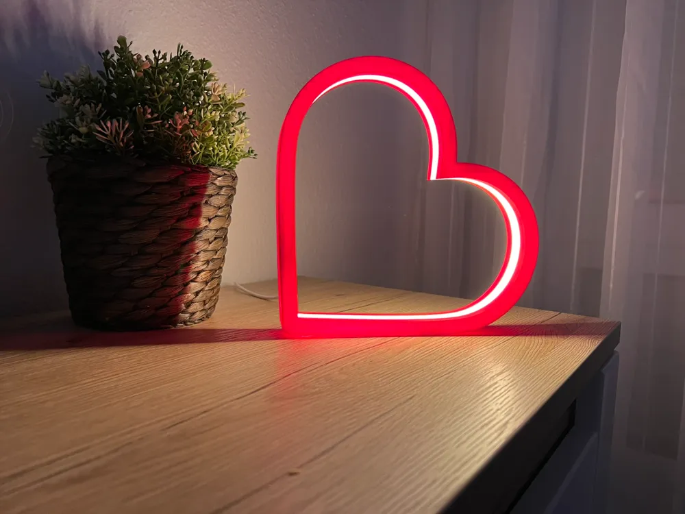 LED Heart Design by tuenn - MakerWorld