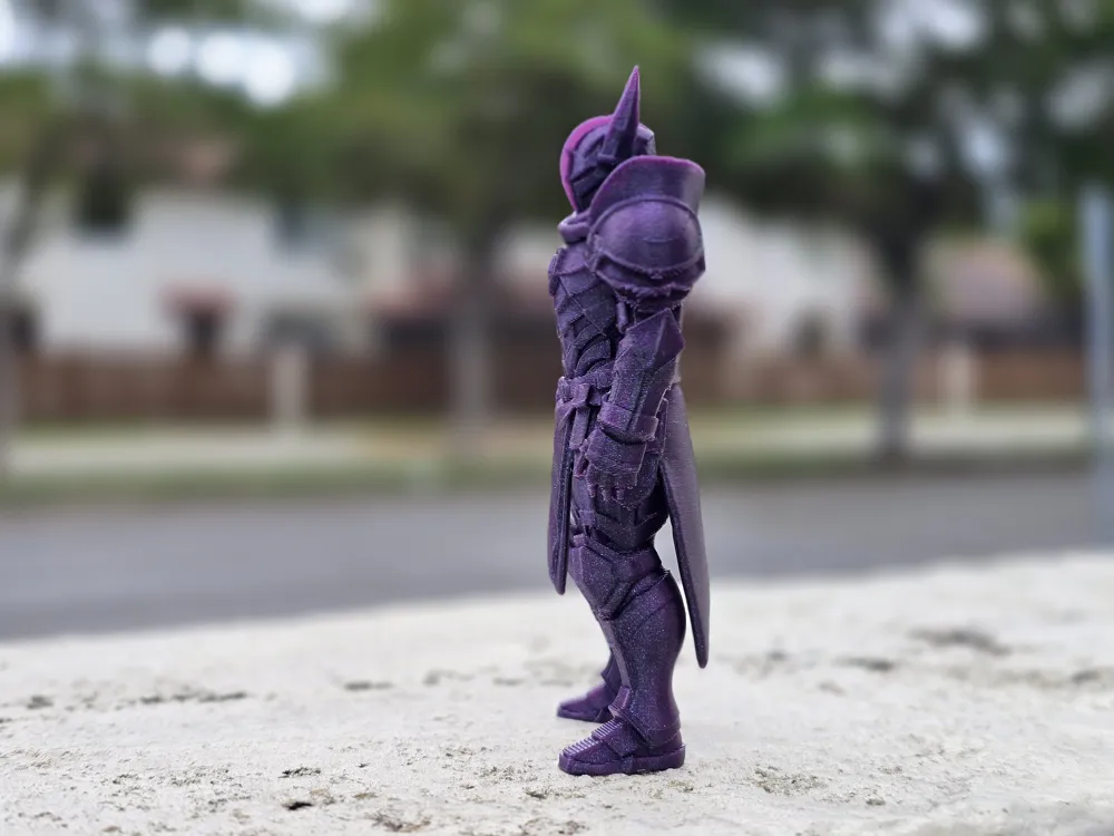 Umbral Amethyst Knight by NotR92 MakerWorld: Download Free 3D Models
