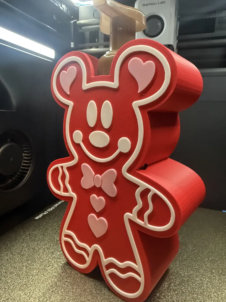 Valentine Mickey Mouse Bath&Body Works Soap Holder - Free 3D Print ...