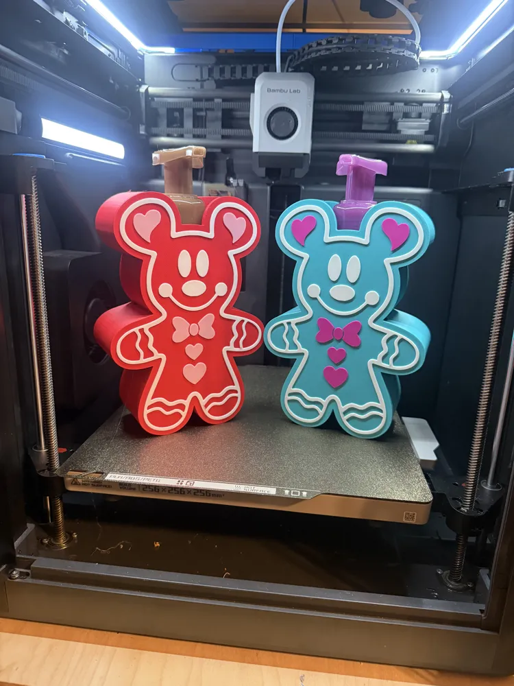 Valentine Mickey Mouse Bath&Body Works Soap Holder - Free 3D Print ...