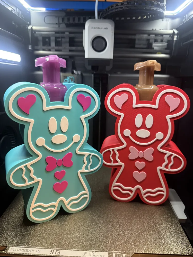 Valentine Mickey Mouse Bath&Body Works Soap Holder - Free 3D Print ...