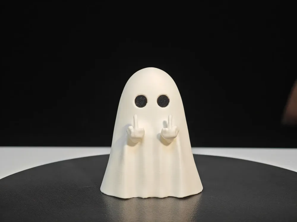 Middle finger ghost~ by Mi~ MakerWorld: Download Free 3D Models