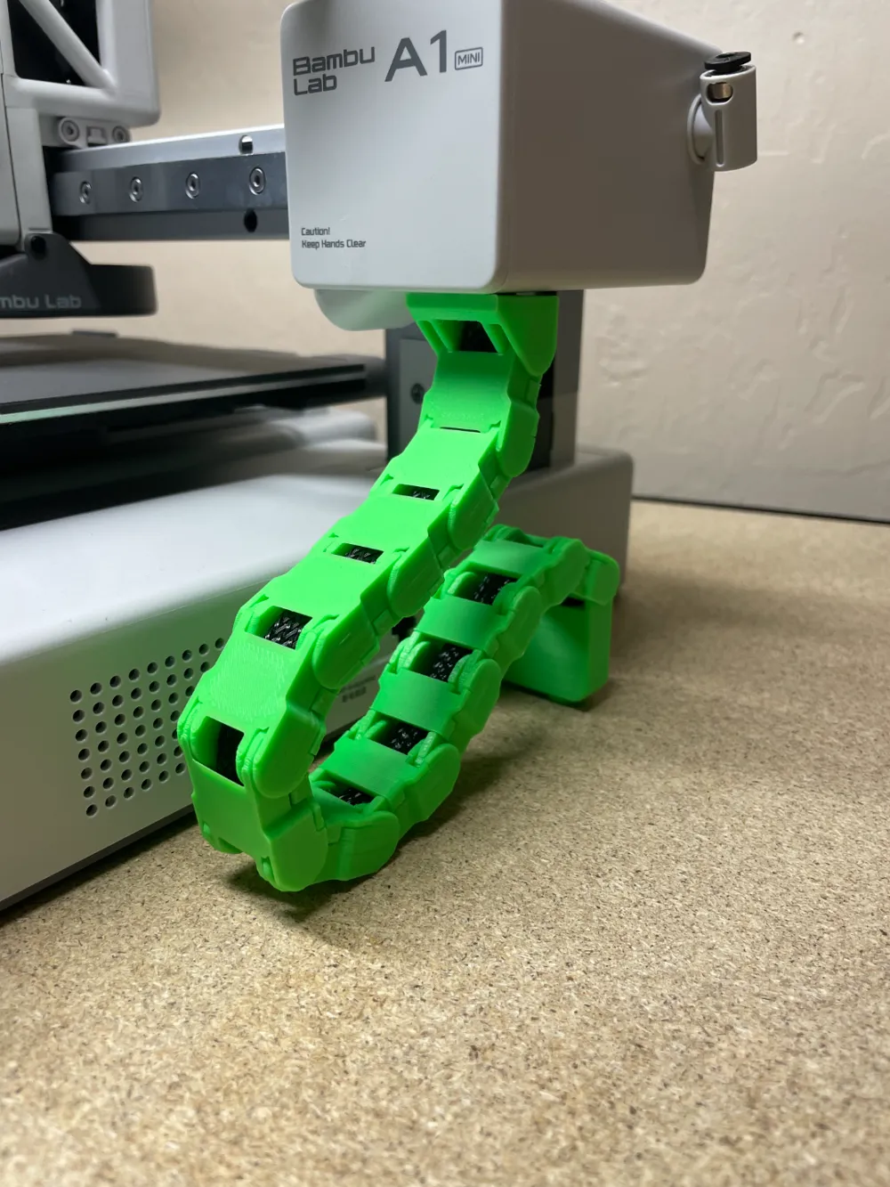 A1 mini Print-in-Place Side Drag Chain by Andrew MakerWorld: Download ...