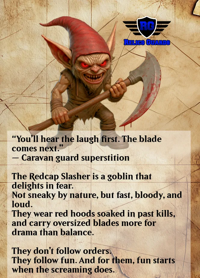 Redcap Slasher Goblin - Dnd Miniatures by Relics Guards MakerWorld ...