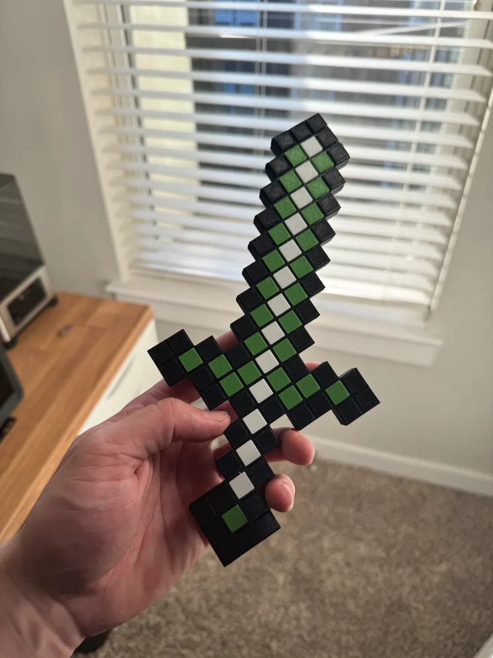 Minecraft-Inspired Double-Sided Customizable Sword by Creat3DWorks ...