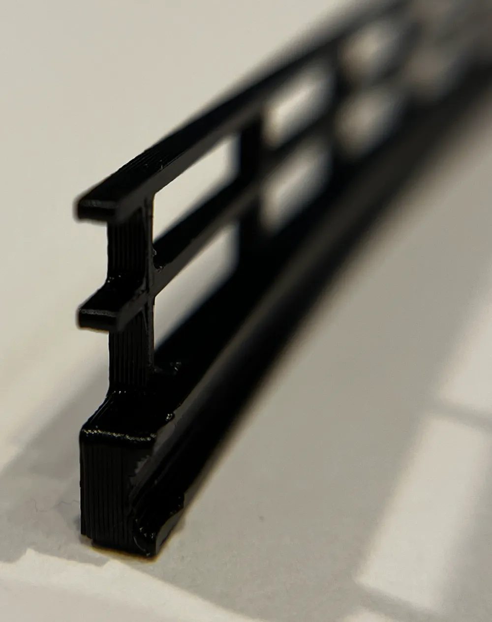 Balustrade, Handrail, Model Railway - H0 200mm - Free 3D Print Model ...