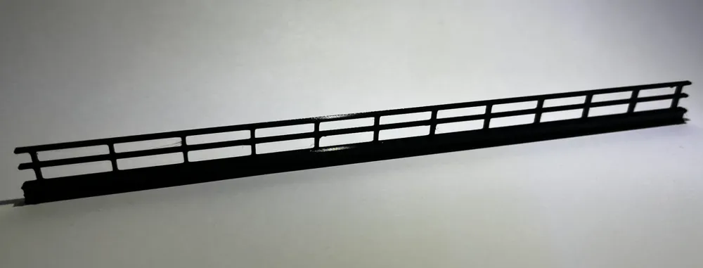 Balustrade, Handrail, Model Railway - H0 200mm - Free 3D Print Model ...