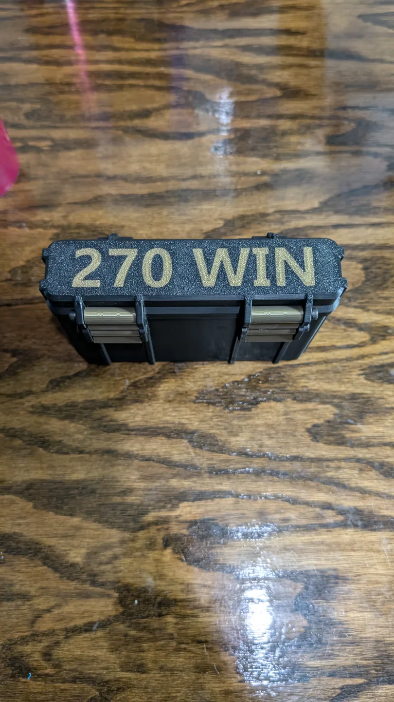 270 Win 20rnd Ammo Box by Squatch MakerWorld: Download Free 3D Models