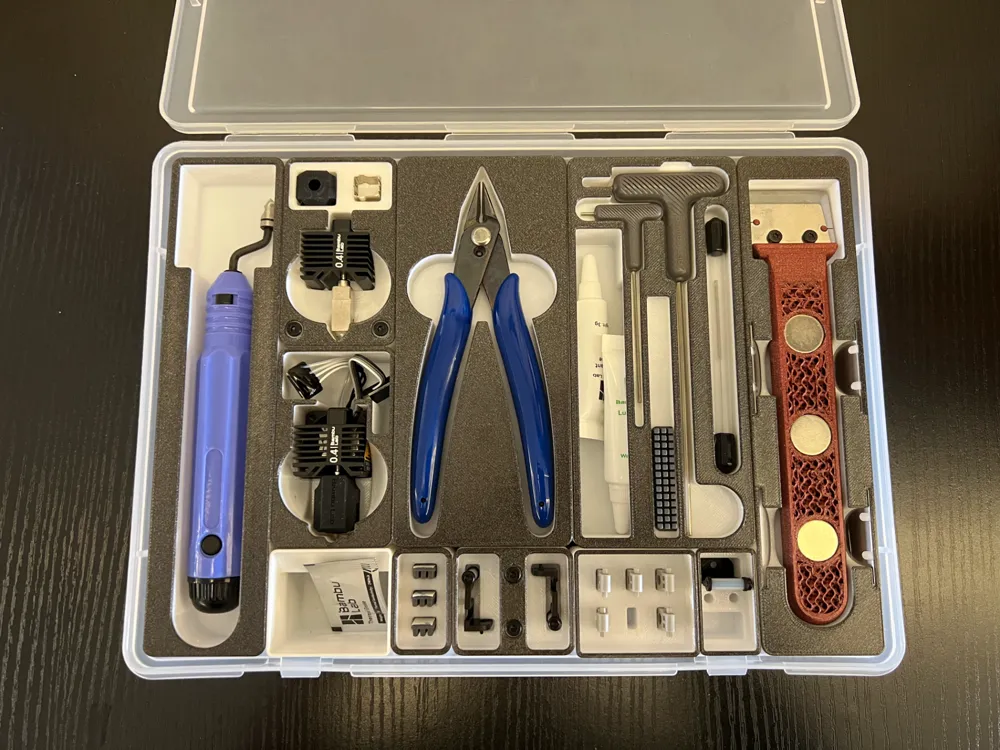 Large Deburring Tool, Modular Storage - ID Card Organizer - Free 3D ...