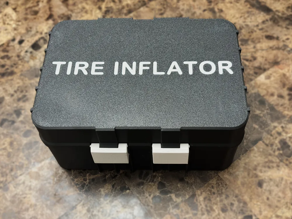 Tire Inflator Storage Case Remixed by Engineered Reality MakerWorld ...