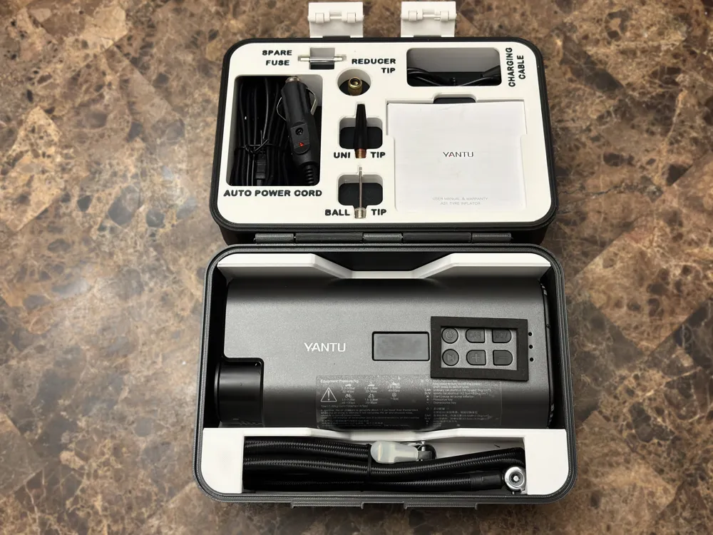 Tire Inflator Storage Case Remixed by Engineered Reality MakerWorld ...