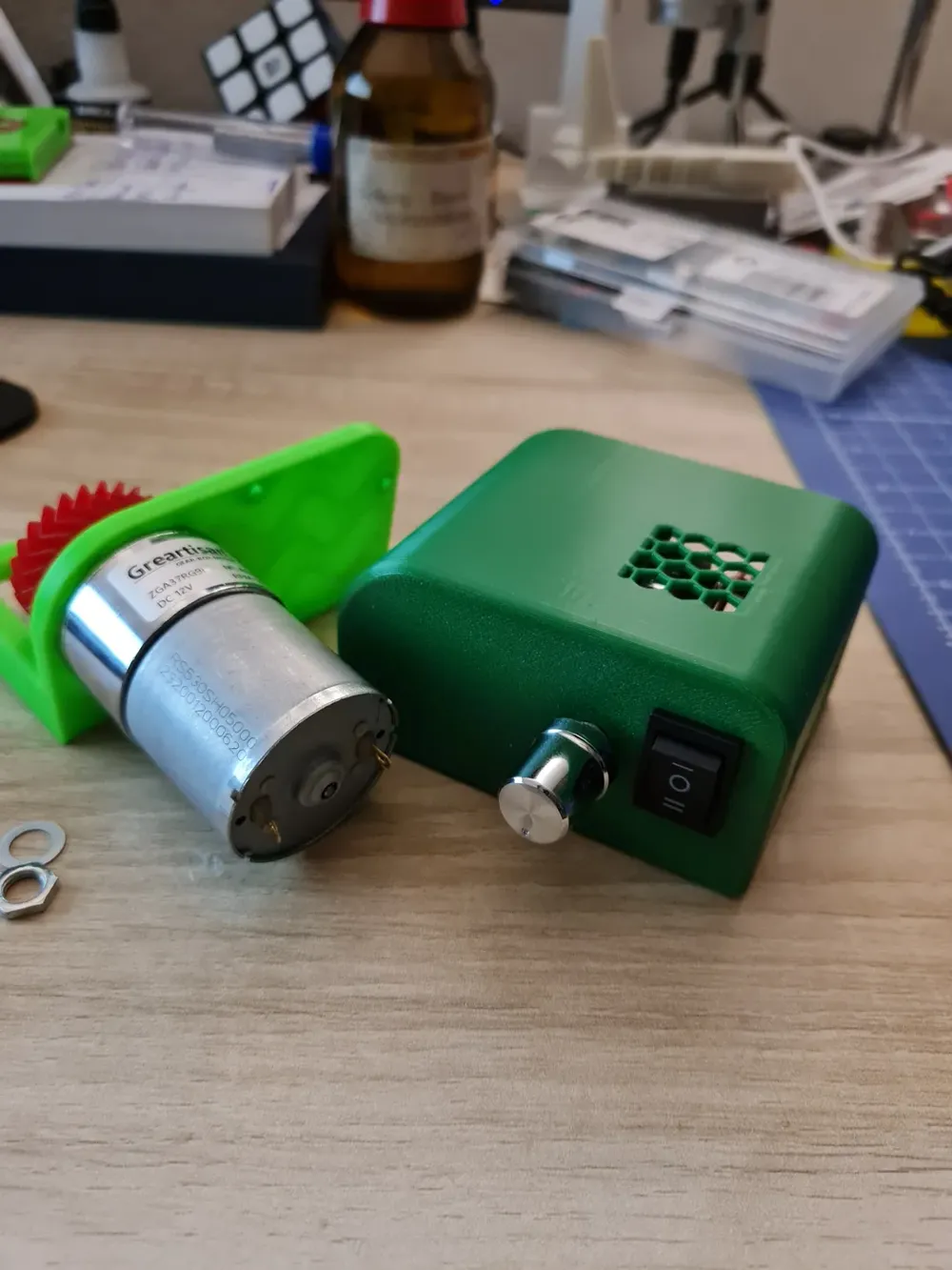 Bambulab Motor Drive and Spool Adapter for AMS Filament Spool Switch by ...