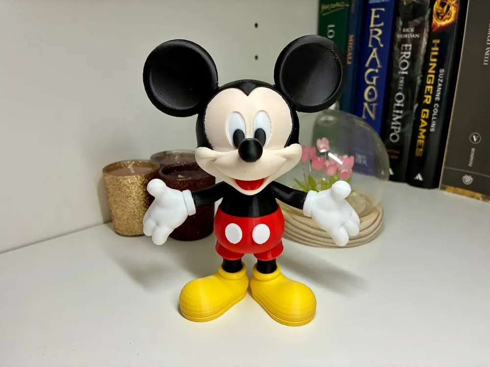 Mickey Mouse - multi parts by lucamoretti86 MakerWorld: Download Free ...