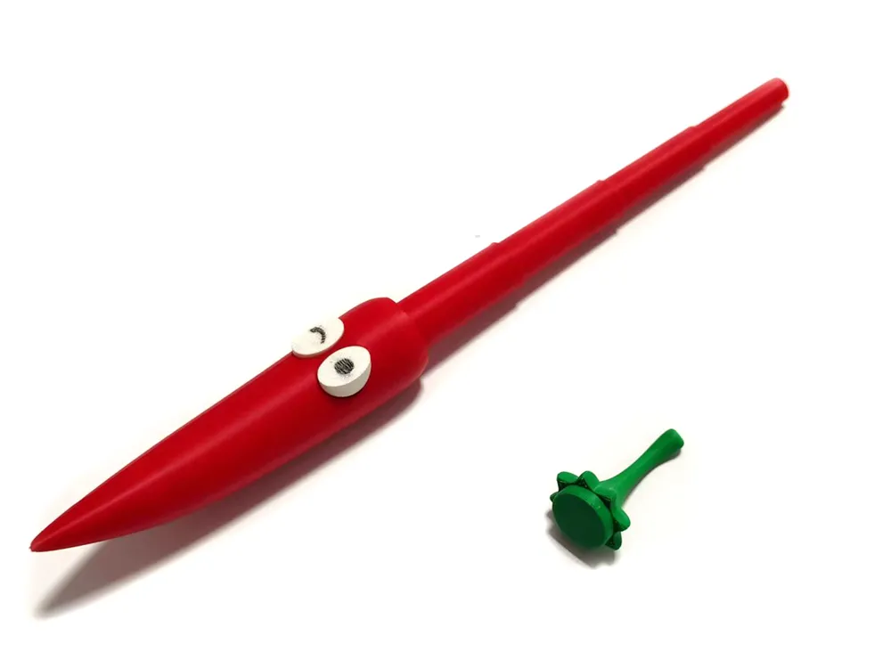 Mini Chili Retractable Sword by 老程3D设计 MakerWorld: Download Free 3D Models