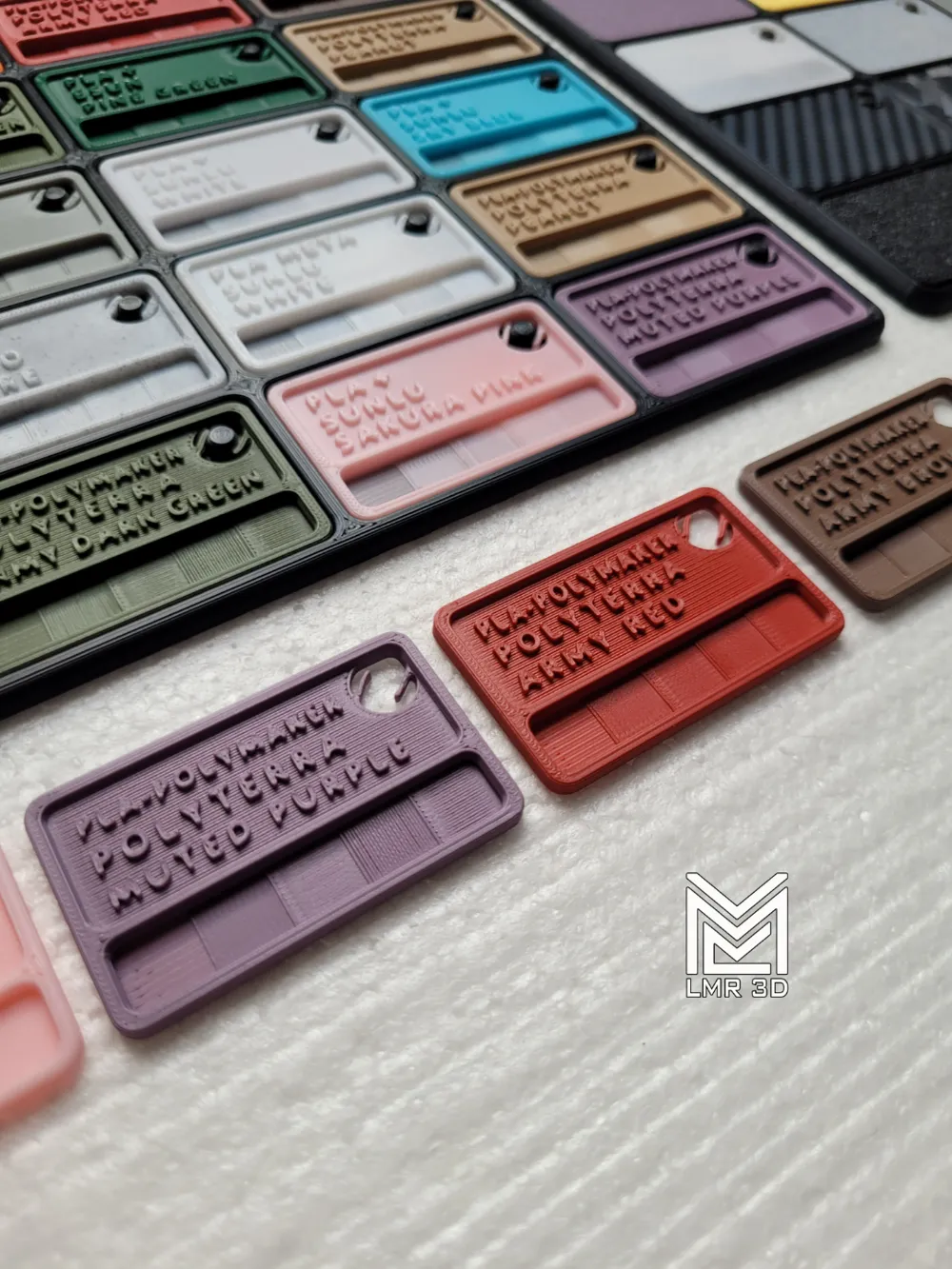 Customizable filament sample by LMR 3D MakerWorld: Download Free 3D Models