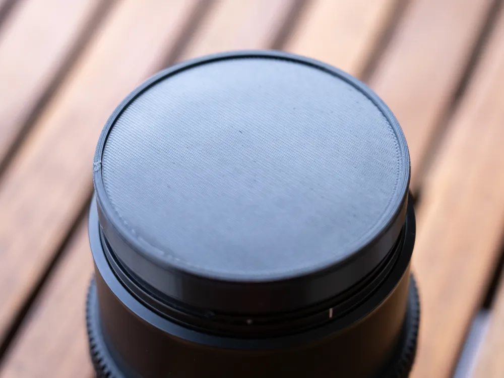 80mm Slip-On Lens Cap by 3ni MakerWorld: Download Free 3D Models