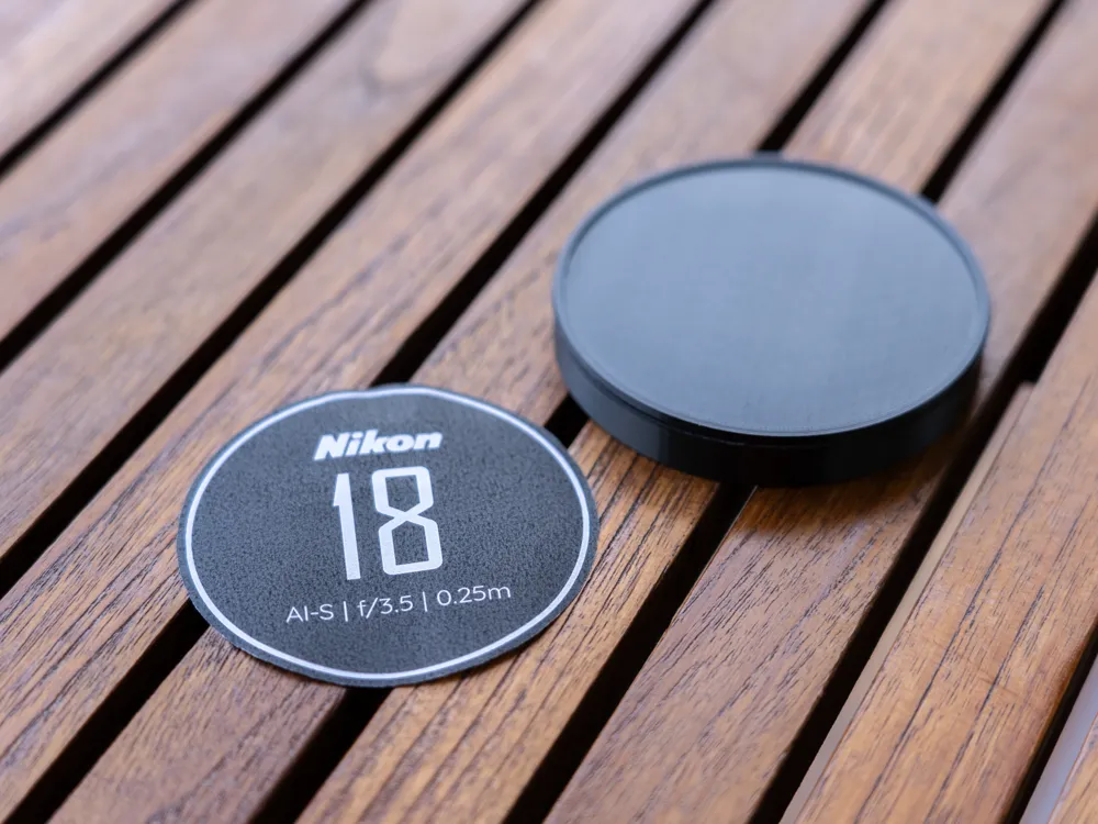 80mm Slip-On Lens Cap by 3ni MakerWorld: Download Free 3D Models