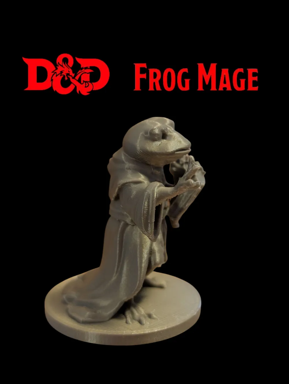 DnD Frog Mage Miniature by MikeGyver - MakerWorld