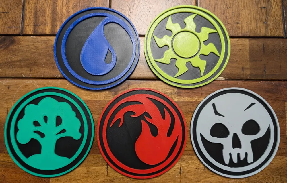 MTG Coaster Set by Randy - MakerWorld