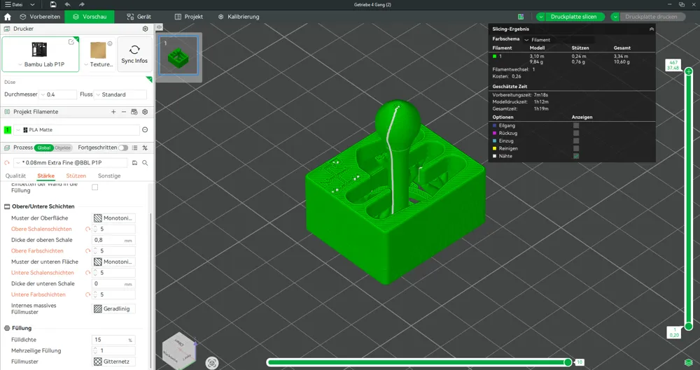 4-speed Shift Knob Fidget Ideal for Christmas by morien.kammerer ...