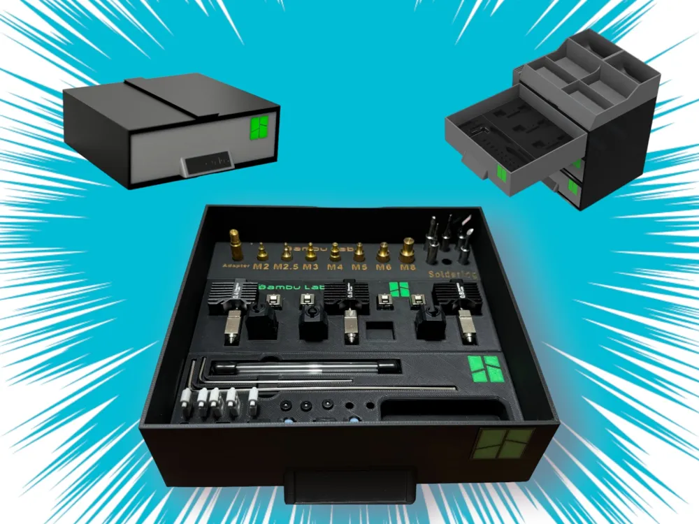 Drawer Inlay X1/P1 Series Spare Parts *CSTower* by Alessandro Licari ...