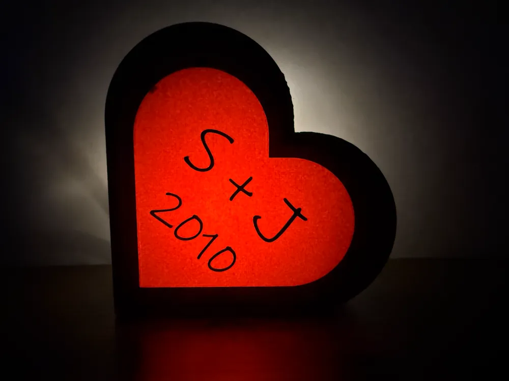 Tree-mendous Love: Customizable Heart Light Box by Protyle Designs ...