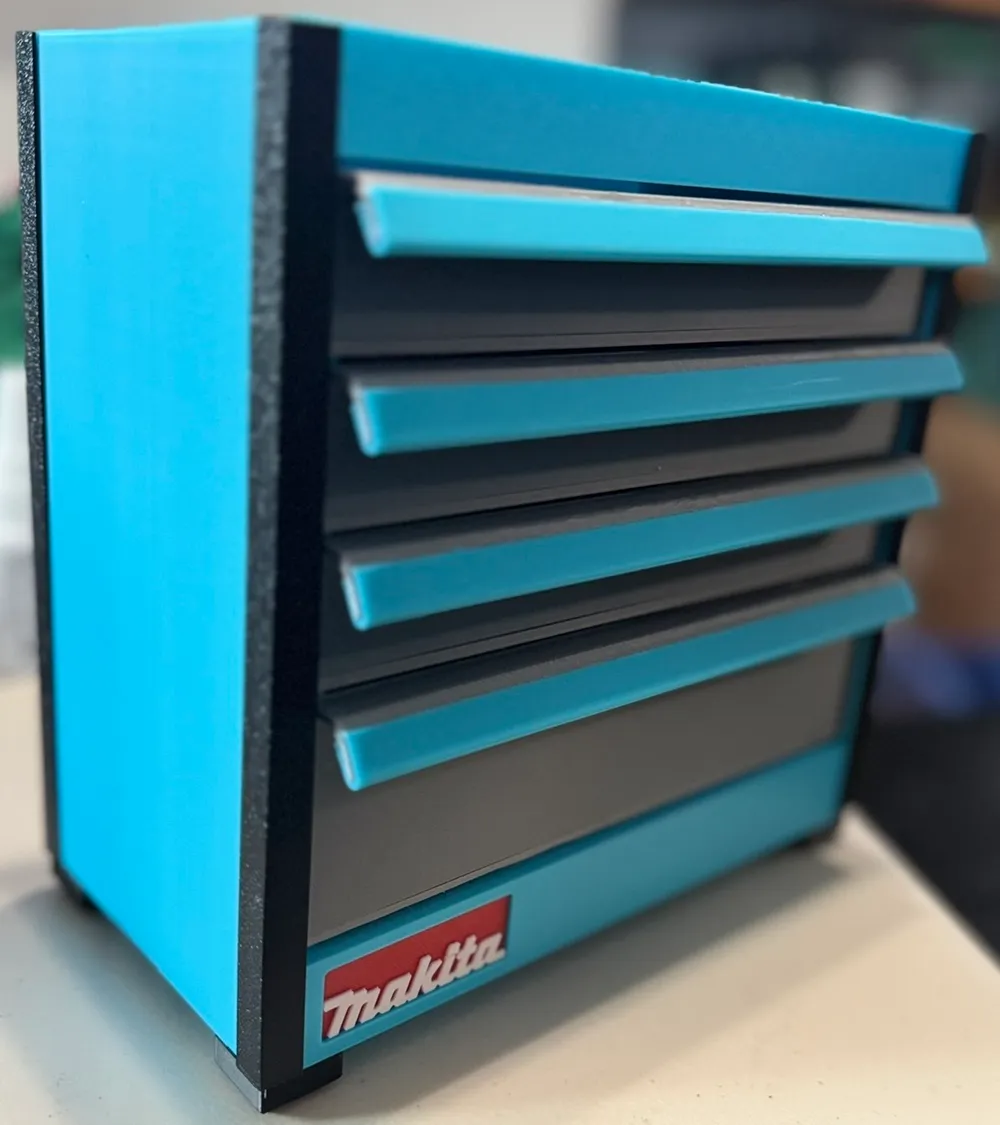 Makita Mini Desktop Toolbox Remixed by CeeDog99 - MakerWorld