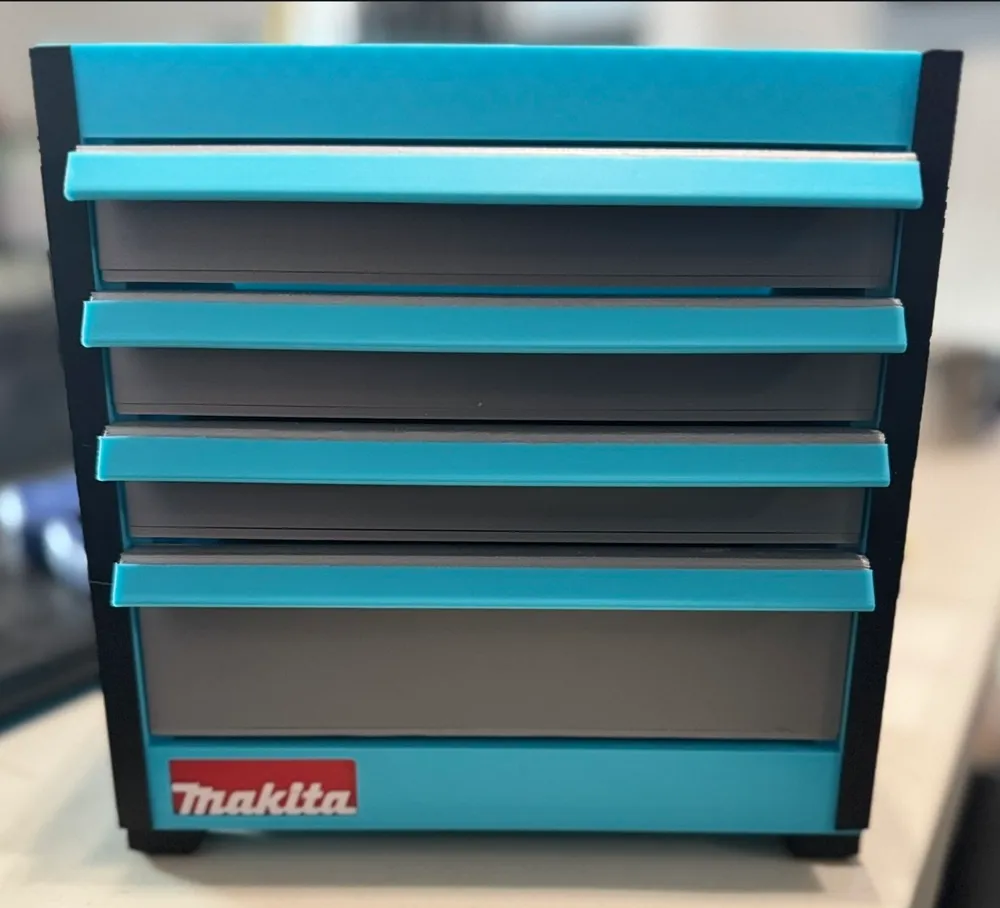 Makita Mini Desktop Toolbox Remixed by CeeDog99 - MakerWorld