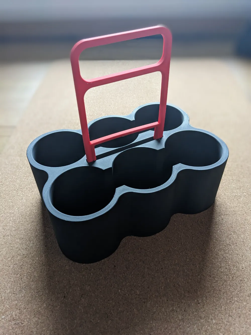 Six Can Caddy with Handle by Tycho Design MakerWorld: Download Free 3D ...