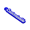 Keyme - Simple keychain name generator - Free 3D Print Model - MakerWorld