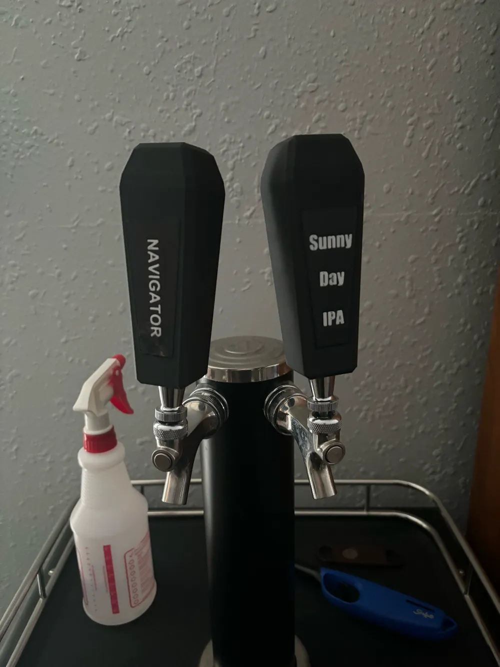 Beer Tap Handles with Magnetic Labels by chad.aultman - MakerWorld