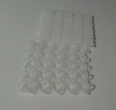 NASA Chainmail Fabric Square v.1 (Element size 1x1 cm) (5x5 array) by ...