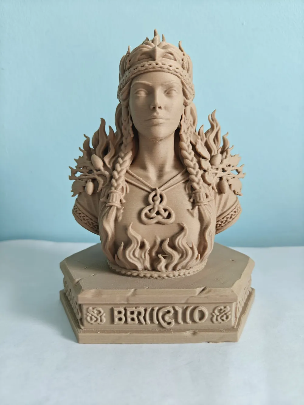 Brigid Celtic goddesses - Free 3D Print Model - MakerWorld
