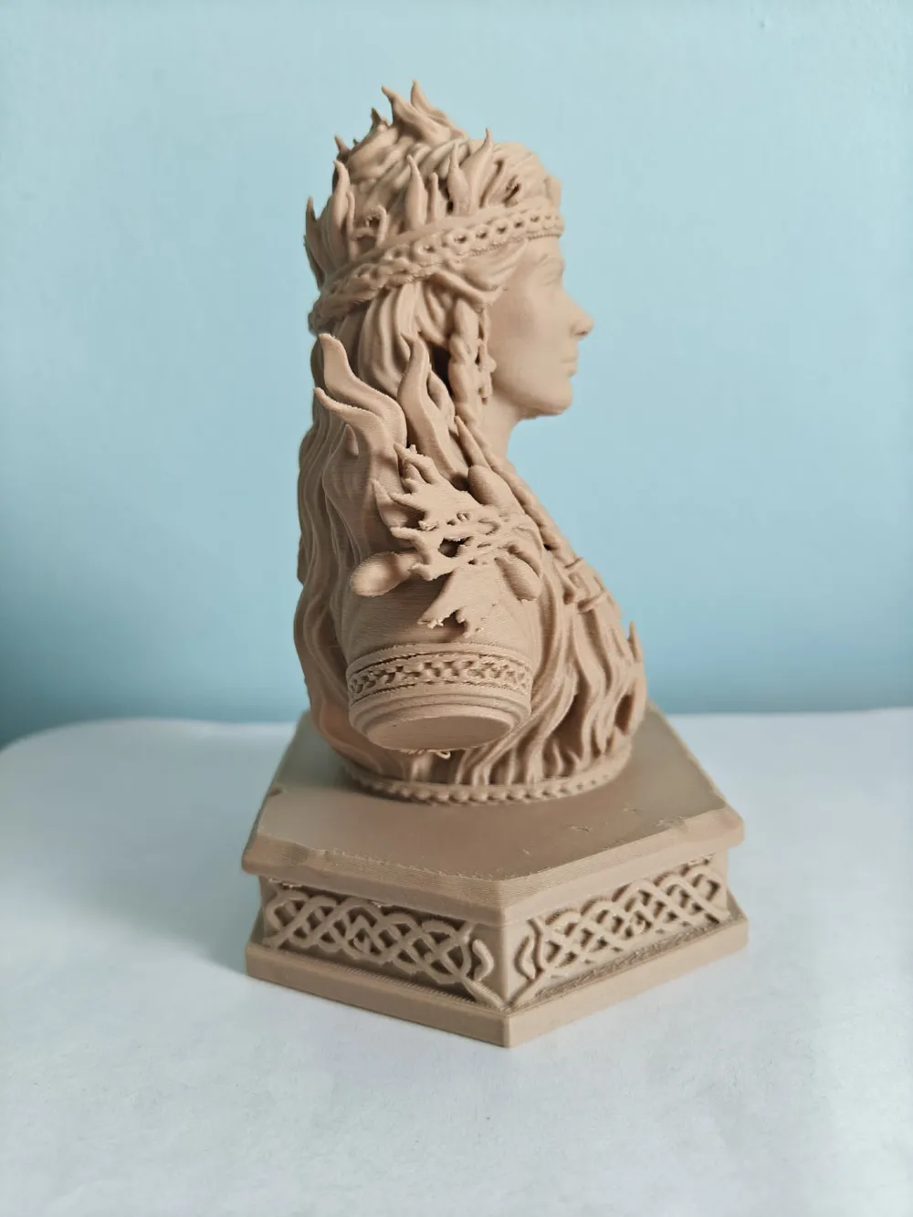 Brigid Celtic goddesses - Free 3D Print Model - MakerWorld