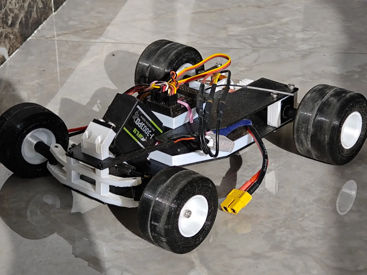 RC Go-Kart Chassis - Free 3D Print Model - MakerWorld