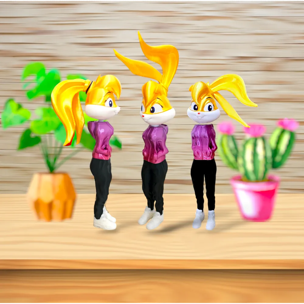 Lola Bunny Urban Style by Leon3D_DS MakerWorld: Download Free 3D Models