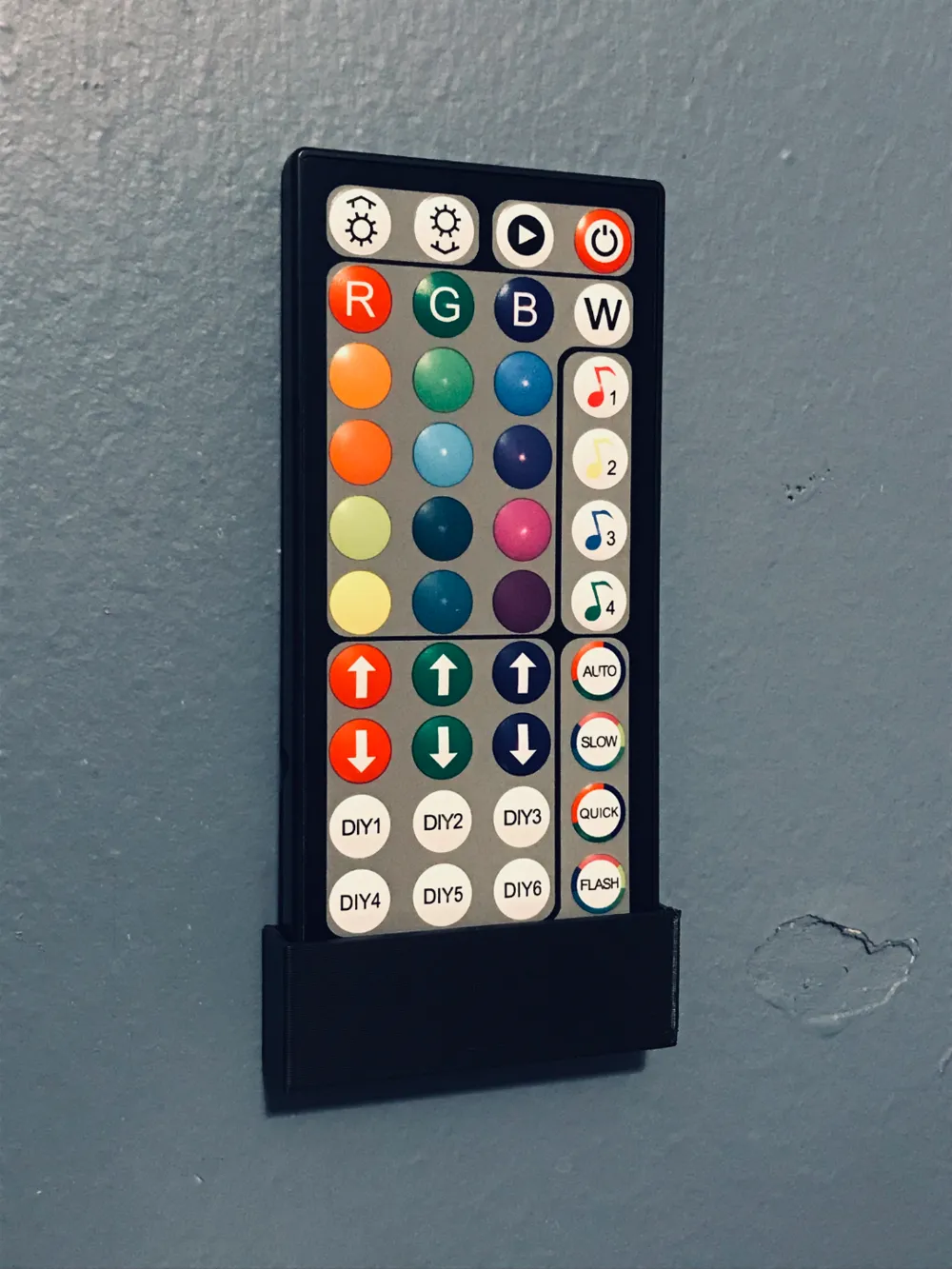 Universal LED remote holder by PrintedByJohn - MakerWorld