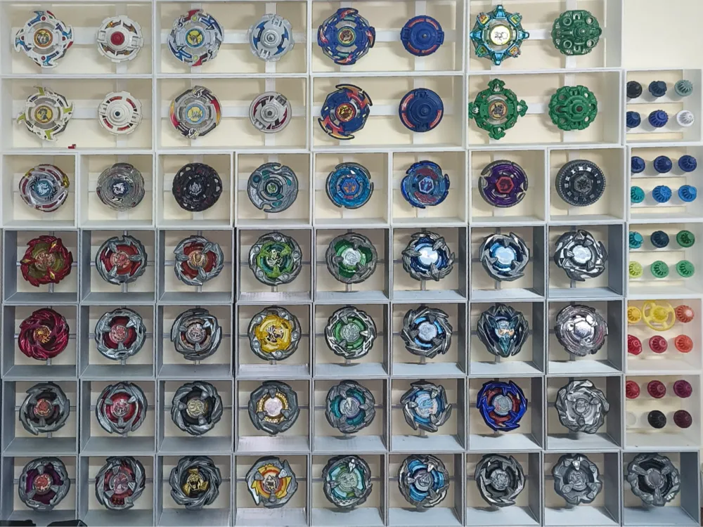 Modular Beyblade Display Cases V1 by Jyotiraditya Bag - MakerWorld