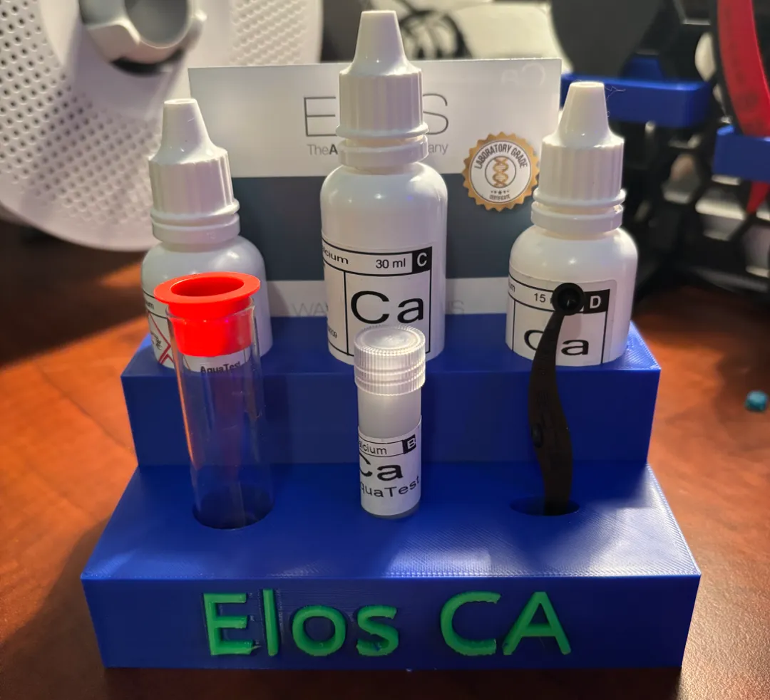 Elos Calcium Test Kit Holder by TruckerTami MakerWorld: Download Free ...