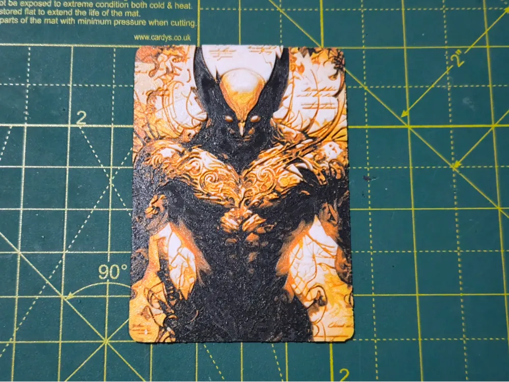 MTG Commander Deck Box inlay Wolverine Hueforge Remixed by JamieSTARx ...